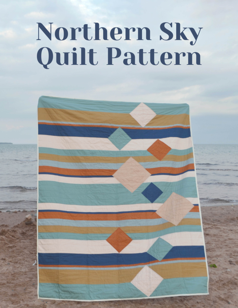 Last Light Quilt - Side Lake Stitch